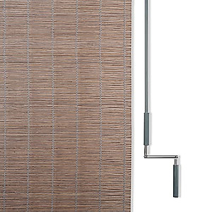 Coolaroo Outdoor Cordless Sun Blocking Roller Shade