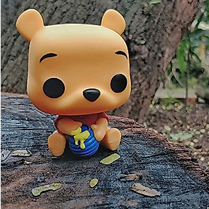 Funko POP Disney: Winnie The Pooh Seated Toy Figure,Brown, Multicolor, One Size