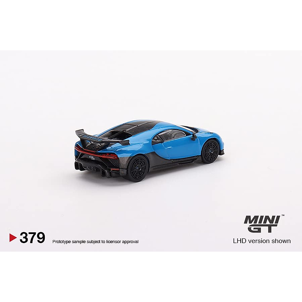 Bugatti Chiron Pur Sport Blue 1/64 Diecast Model Car by True Scale Miniatures MGT00379
