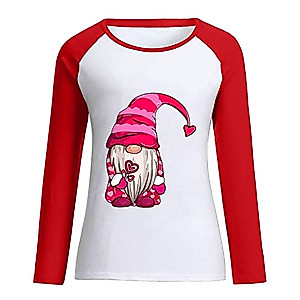 Funny Valentine T Shirts Ffor Women Happy New Year Shirts Stocking Stuffers for Teens 2023 White