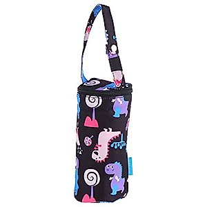 Kisangel Milk Bottle Insulated Carrier Baby Water Bottle Strap Bag Travel Outdoor Bottle Keep Warm Carrying Sleeve Pouch 20X12X1cm