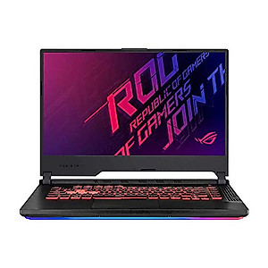 ASUS 2020 ROG Strix G 15.6" FHD LED Gaming Laptop Computer, Intel Core i7-9750H, 32GB RAM, 2TB HDD+2TB SSD, Backlit Keyboard, GeForce GTX 1650 Graphics, HDMI, Win 10, Black, 32GB Snow Bell USB Card