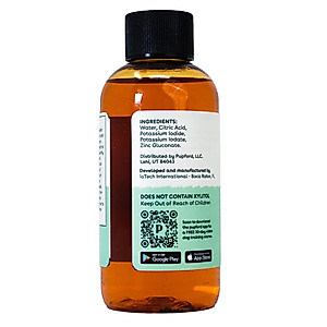 Pupford Gum and Oral Hygiene Solution, Reduces Plaque & Tartar, Supports Clean Teeth & Gum Health, Freshens Breath, Water Additive, 4-oz Bottle