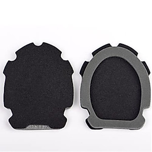 Replacement Ear Pads Headphones for Bose Aviation Headset X A10 A20 Cushions Earcups Muffs（Black