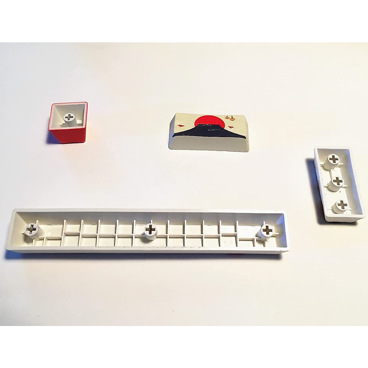 Benemate 4 Keycap Set, Dye-subbed PBT OEM Spacebar Esc Enter Keycaps for DIY Cherry MX Gaming Mechanical Keyboard, Izakaya