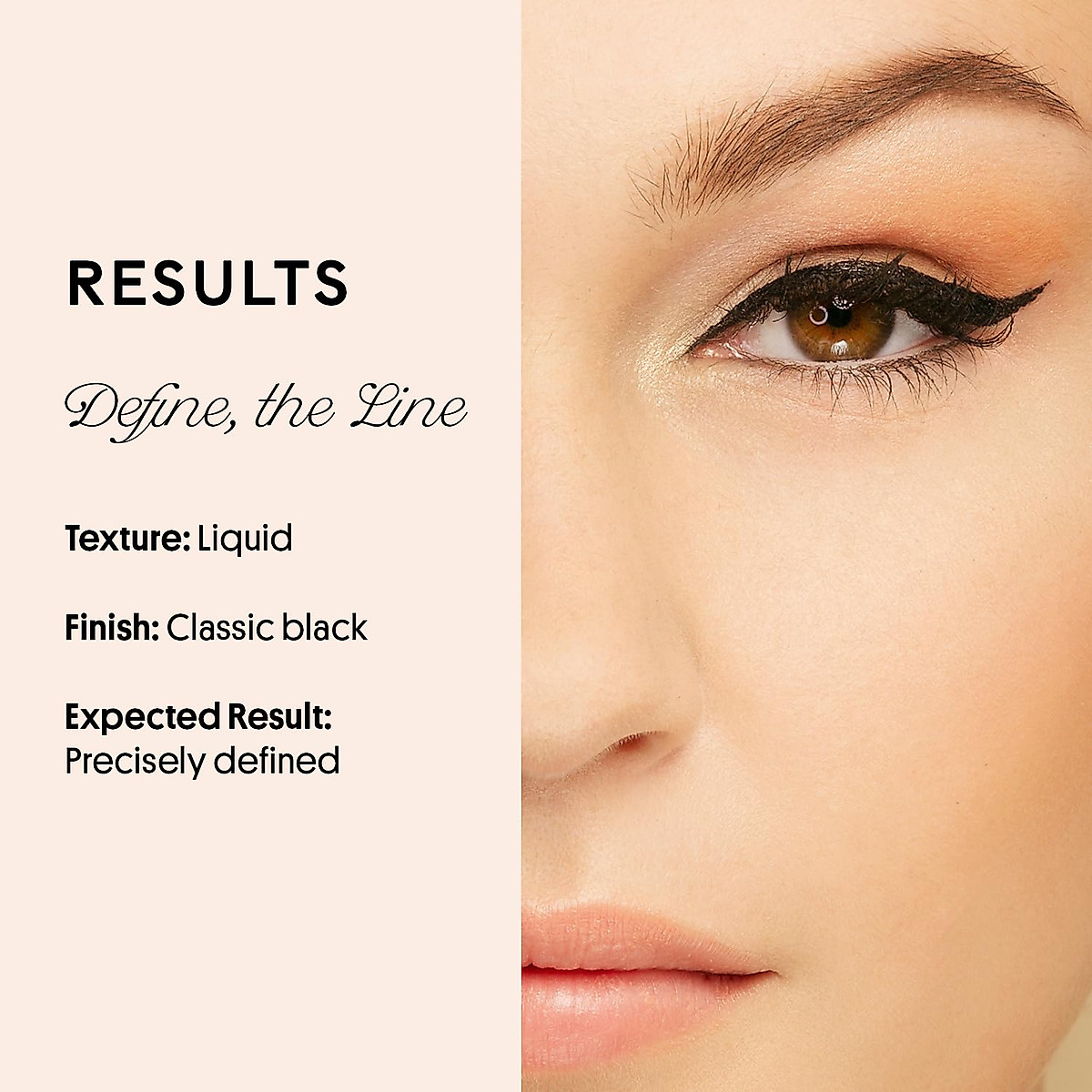 Winky Lux Meowza Liquid Eyeliner - Long-Lasting Black Eyeliner, Eyeliner Liquid Liner Black, 0.16 oz