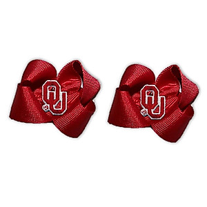 Oklahoma Toddler Bow Pair