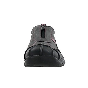 Ryka Terrain Zip Womens Shoes Size 9.5, Color: Grey/Black/Pink