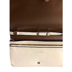 Coach New York HAYDEN FOLDOVER CROSSBODY CLUTCH IN SIGNATURE CANVAS Khaki/Chalk F76769