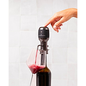 Aervana Select: Variable Electric Wine Aerator and Pourer/Dispenser - Air Decanter - Personal Wine Tap for Red and White Wine 750ml and 1.5l with Stand (New)
