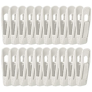 Hanger Clips Baby Pants Hangers - Hanger Clips for Plastic Hangers,20 PCS Clothes Hanger Clips,Baby Hanger Clips