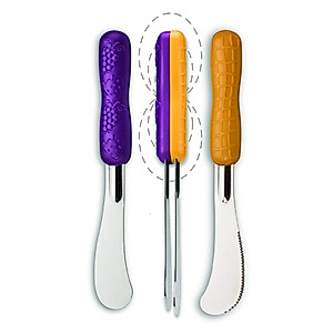 Mobi Peanut butter and jelly knife and spreader set