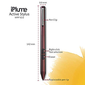 iPlume Stylus, MPP V2.0 for Surface Series and MPP Enabled Devices on Description, Not Compatible with Chrome OS