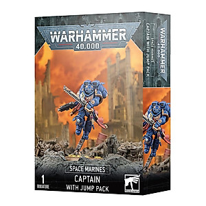 Games Workshop - Warhammer 40,000 - Space Marines: Captain with Jump Pack (2023 Edition)