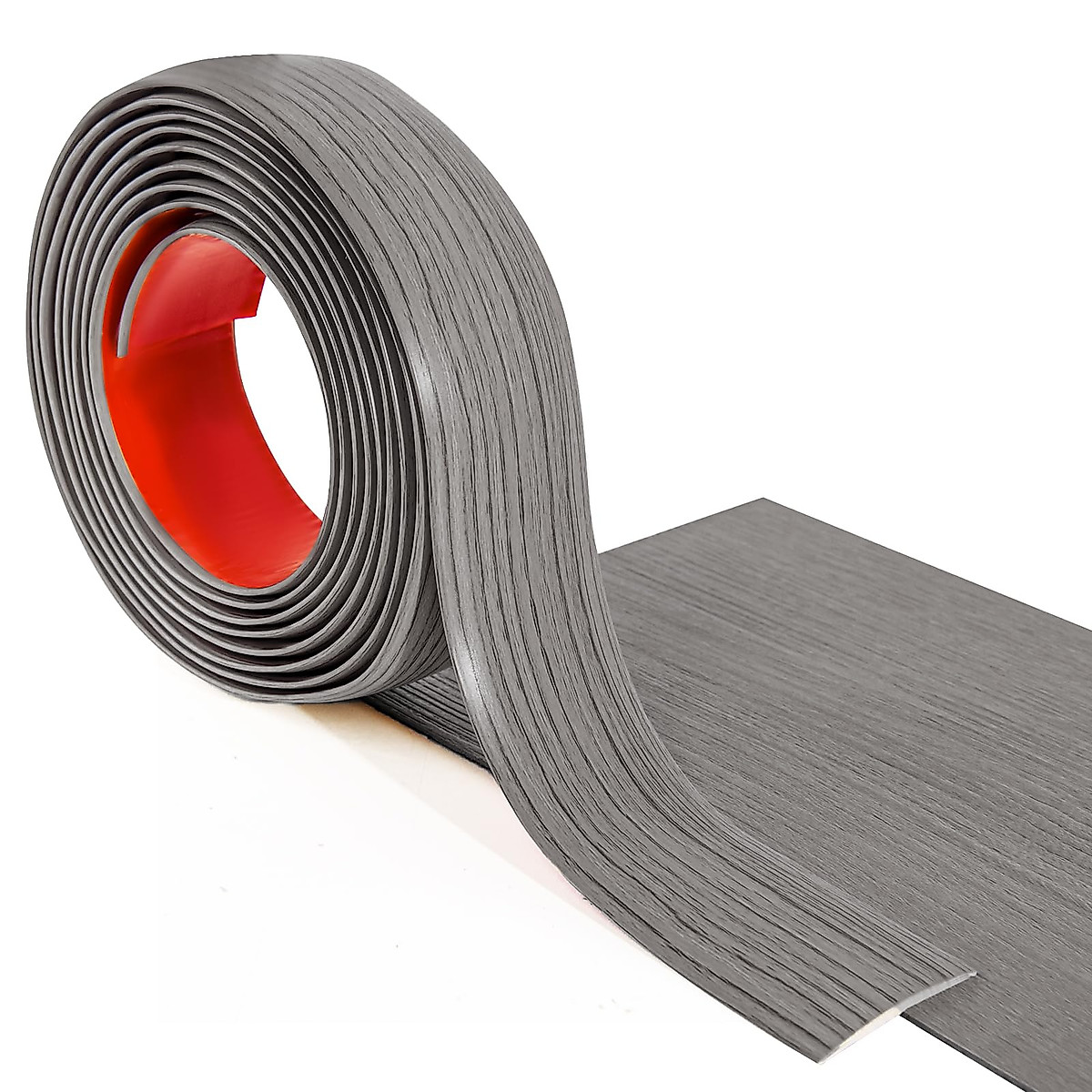 Art3d Self Adhesive Vinyl Strip for Joining Floor Gaps, Carpet Thresholds - 10 FT, 1.57in, Gray