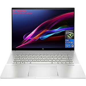 HP 2023 Newest Envy Laptop, 16" WQXGA IPS Touchscreen, Intel Core i9 13900H (14 core), NVIDIA GeForce RTX 4060, 64GB DDR5 RAM, 1TB SSD, Wi-Fi 6E, Backlit Keyboard, USB Type-A&C, Windows 11 Home