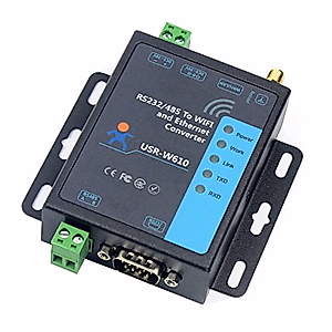 Serial to WiFi Ethernet Wireless Converter RS232 RS485 Serial Server(USR-W610)