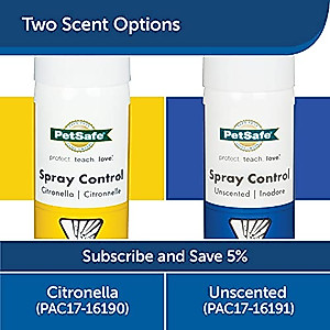 PetSafe Citronella Spray Can Refill for Spray Bark Control Collars and Remote Trainers