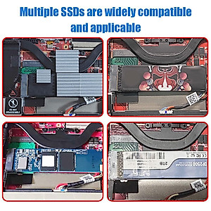 SNXLXUR SSD Memory Card Adapter Converter for PCIE4.0 for Rog Ally,Transfer Board 90° M2 Transfercard Compatible with ROG Ally Handheld Game Console