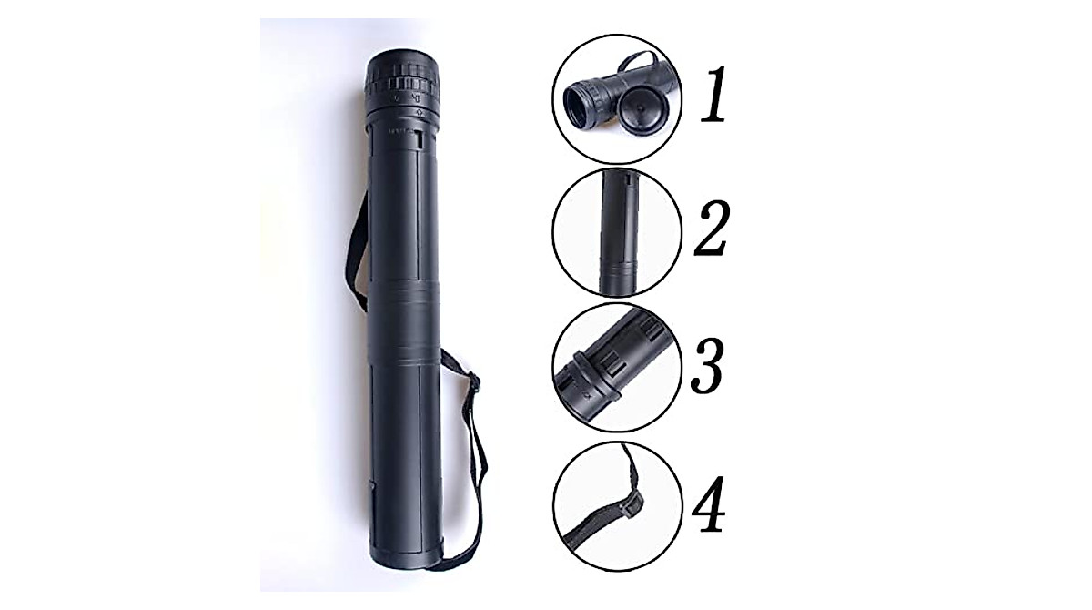 Telescoping Poster Tube - Portable Art Storage & Carry