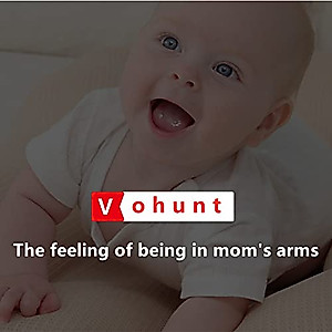 Baby Nest Pillow Soft Organic Cotton Slipcover,Vohunt Baby Lounger Co-Sleeper for Baby,Newborn Lounger for Boys & Girls(Blue)