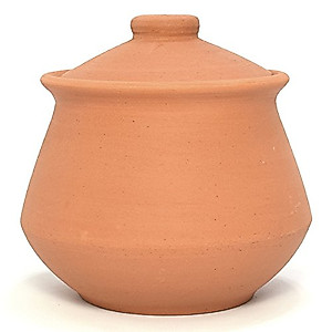 Ancient Cookware, Indian Clay Yogurt Pot, Small, 28 Ounces