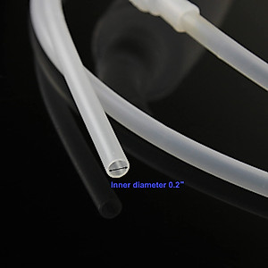 AQUANEAT Aquarium Vacuum Siphon, Fish Tank Water Changer, Gravel Cleaner for Small Nano Tank, Hand Pump, Tiny Tube