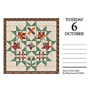 Quilting Block and Pattern-a-Day 2020 Calendar