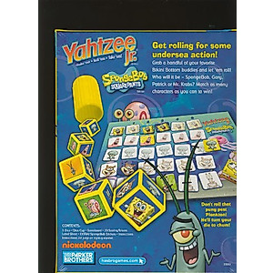 Hasbro Spongebob Squarepants Yahtzee Jr.