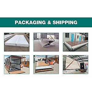 Multi-Functional House, Modern Design House, Eco-Friendly House, Cost-Effective House, 20ft 30ft 40ft for Campsite Cabins, Remote Workspaces, Festival Housing, Agricultural Housing