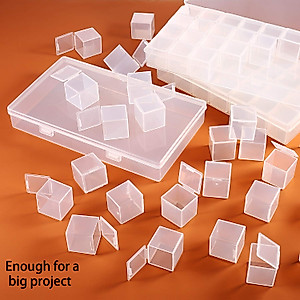 84 Grids Large Separate Diamond Painting Accessories Beads Organizer DIY Diamond Painting Kit Bead Organizer Storage Box, Each 28 Grids