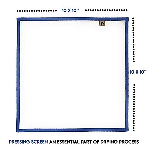 BUBBLEBAGDUDE Bubble Bags 5 Gallon 5 Bags Set - Herbal Ice Bubble Bag Essence Extractor Kit - Plant & Herb Extraction Bubble Bags with 10 x 10” Pressing Screen & Storage Bag (220 to 25-Micron Bags)