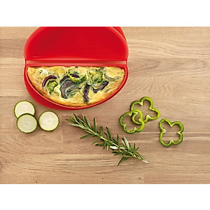 Lekue Omelette Maker, Model # , Red Small