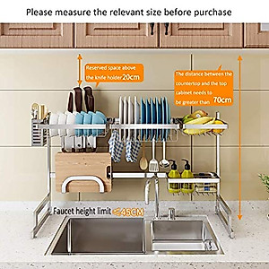 FEHUN Sinks,Kitchen Rack Sink Dish Rack Drain Rack