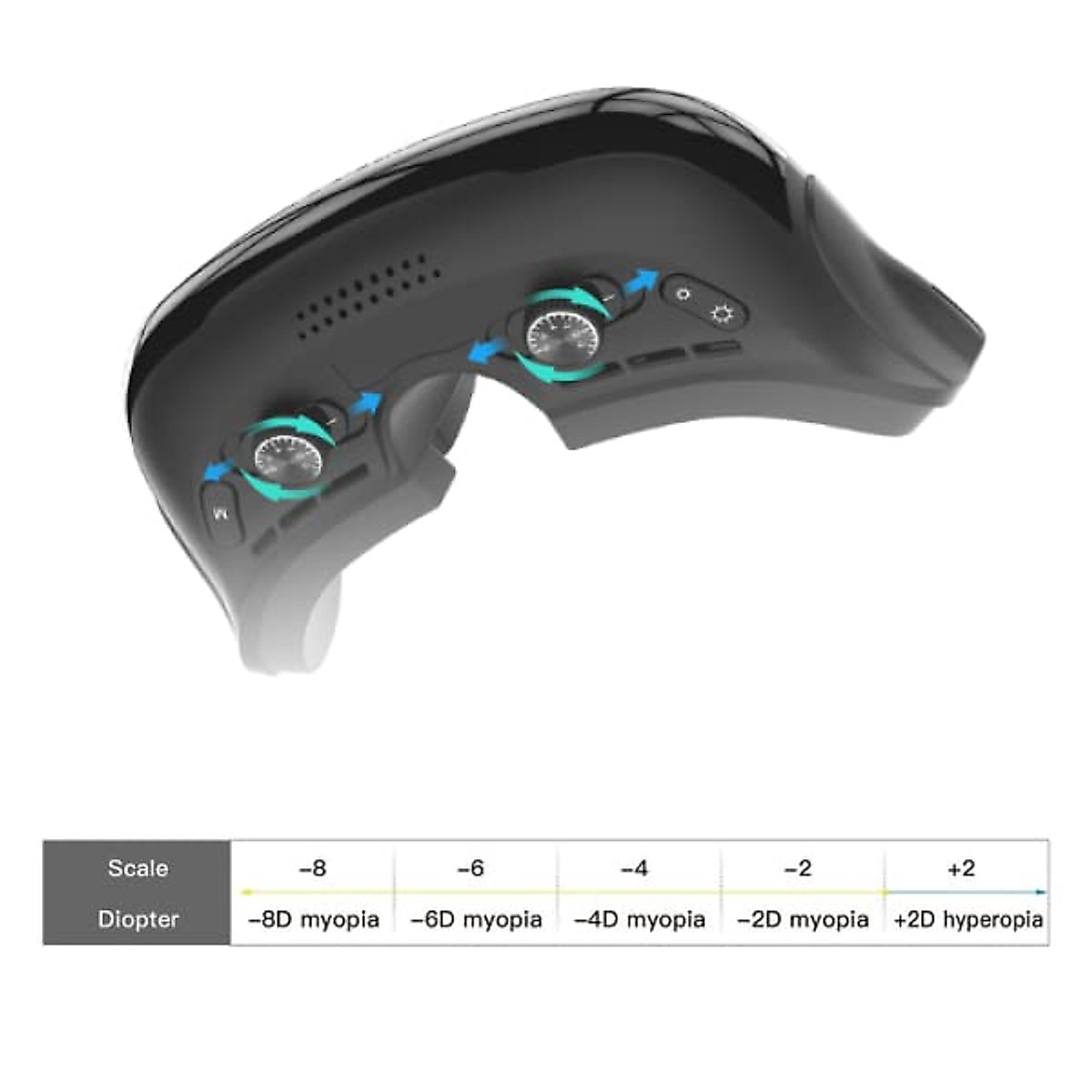 GOOVIS Pro AMOLED Display Head-Mounted Display Blu-Ray 2D / 3D Glasses for Netflix Prime Video Hulu Apple TV+ YouTube Video Movies Compatible with PS5 and Any Other Gaming Consoles HDMI connectable