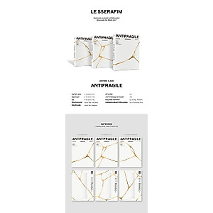 LE SSERAFIM - 2nd Mini Album ANTIFRAGILE CD (Random ver.)