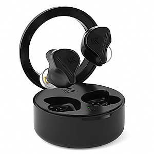 Linsoul KZ VXS TWS 1DD+4BA Hybrid Bluetooth Earphones True-Wireless Headphones Game Sport Earbuds Touch Control Noise Cancelling HiFi Headset