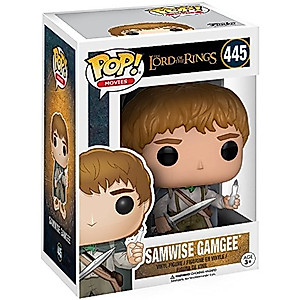 Funko POP Lord of The Rings - Samwise Gamgee Pop Vinyl Figure (Bundled with Compatible Pop Box Protector Case), Multicolored, 3.75 inches