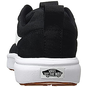 Vans Unisex Range Exp Suede Canvas Sneaker - Black/White 8