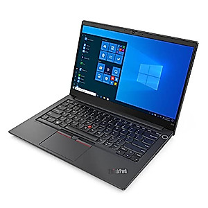 Lenovo ThinkPad E14 Gen 2 Home & Business Laptop (Intel i7-1165G7 4-Core, 32GB RAM, 1TB PCIe SSD, Intel Iris Xe, 14.0" 60Hz Touch Full HD (1920x1080), Fingerprint, Win 10 Pro) with Dockztorm Hub