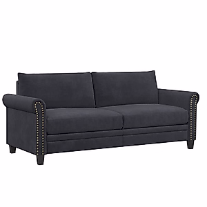 LifeStyle Solutions Arlington Sofa, Charcoal Grey