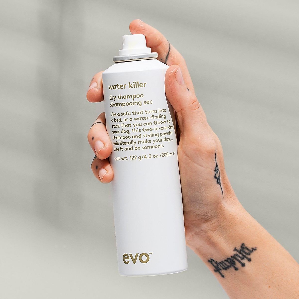 Evo Water Killer Dry Shampoo, 4.3 Ounce