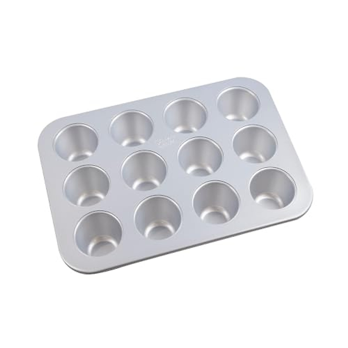 Baker's Secret 12cup Muffin Pan Cupcake Nonstick Pan - Aluminized Steel Pan Muffins Cupcakes 2 Layers Non Stick Coating Easy Release Dishwasher Safe DIY Bakeware Baking Supplies - Superb Collection