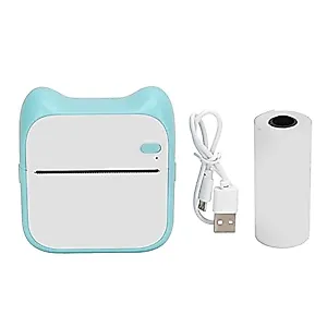 Label Printer,Wireless Printer,Bluetooth Label Printer,Portable Handheld Small Printer 203DPI USB Charging 1000mAh,Inkless,Rechargeable,Mini Wrong Question Printer for iBleem