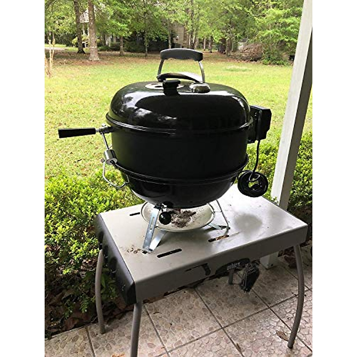 onlyfire Universal Grill Electric Replacement Rotisserie Motor 120 Volt 4 Watt On/Off Switch, Black