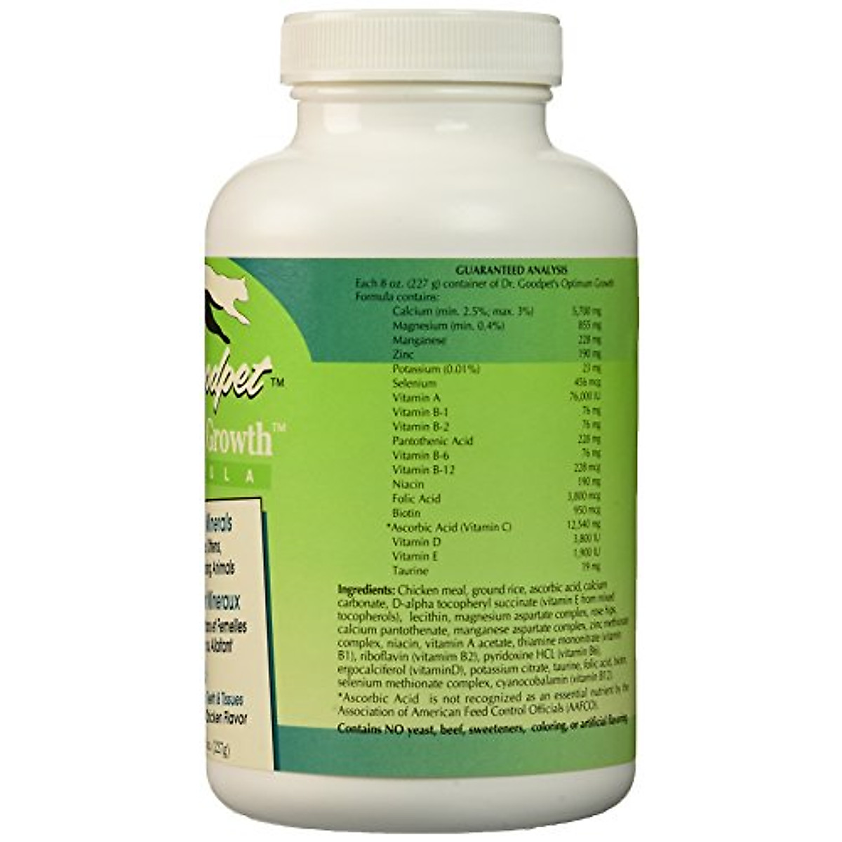 Dr. Goodpet Optimum Growth - All Natural Kitten & Puppy Care Multi-Vitamin/Mineral Powder