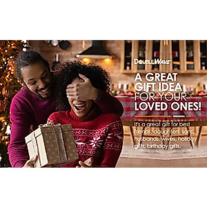 DoubleWave 2-in-1, 2-Tiered Sturdy Microwave Plate Stacker and Food Display Heats Two Dinner Plates at Once. No Wilting, BPA and Melamine Free is Like Adding an Extra Shelf to Your Microwave (Neutral)