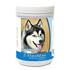 Healthy Breeds Siberian Husky Z-Flex Max Dog Hip and Joint Support 180 Count