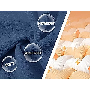 TACVASEN Military Jacket Men with Multi-Pockets Full Zip Stand Collar Hiking Jackets Midweight Winter Coat Fall Winter Outerwear