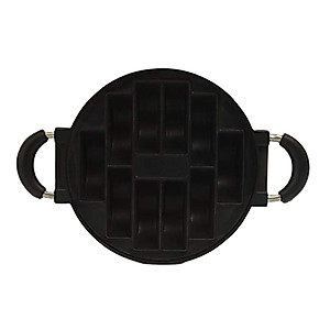 DarklIp 7-Hole Cake Cooking Pan Cast Iron Omelette Pan Non-Stick Cooking Pot Breakfast Cooking Pie Cake Mold Kitchen Cookware Cake Cooking Pans Nonstick Set